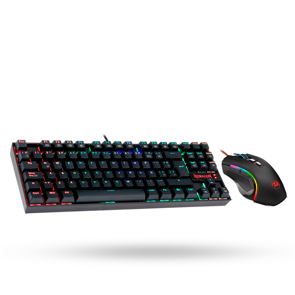 Combo Gamer Redragon K552RGB-BA RGB - Nemesis eSport Center